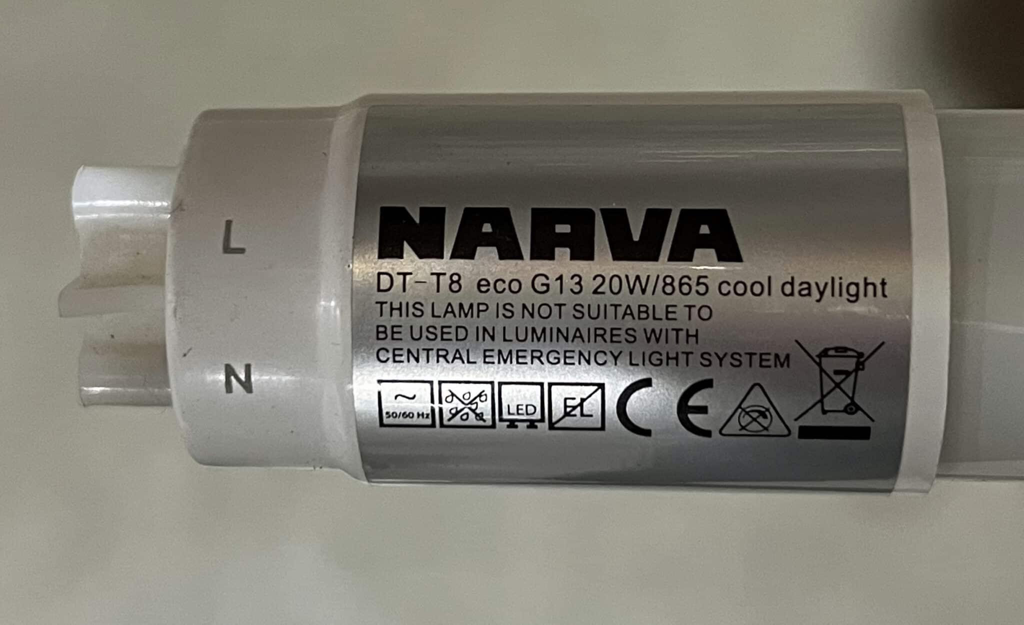 Narva LED DT-T8 eco 20W 6500K - Lemkem Classic™