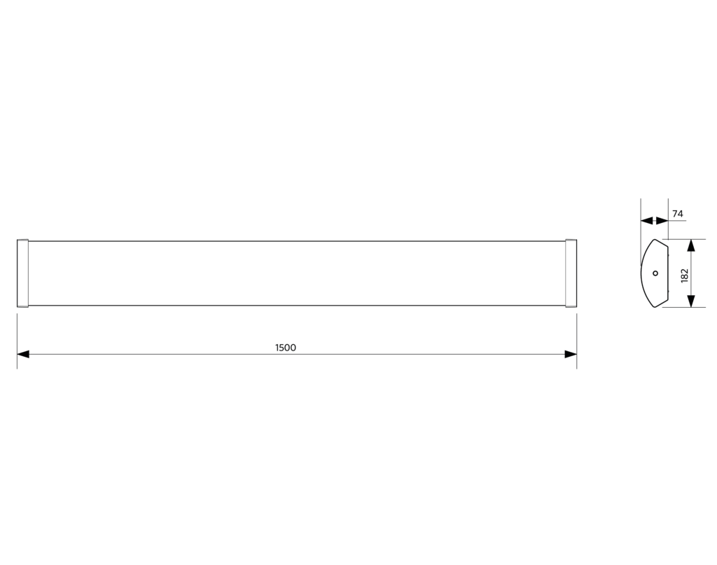 Opple EcoMax LEDLinear E CL15 53W 3000 WH EM1 | Lemkem Classic ...